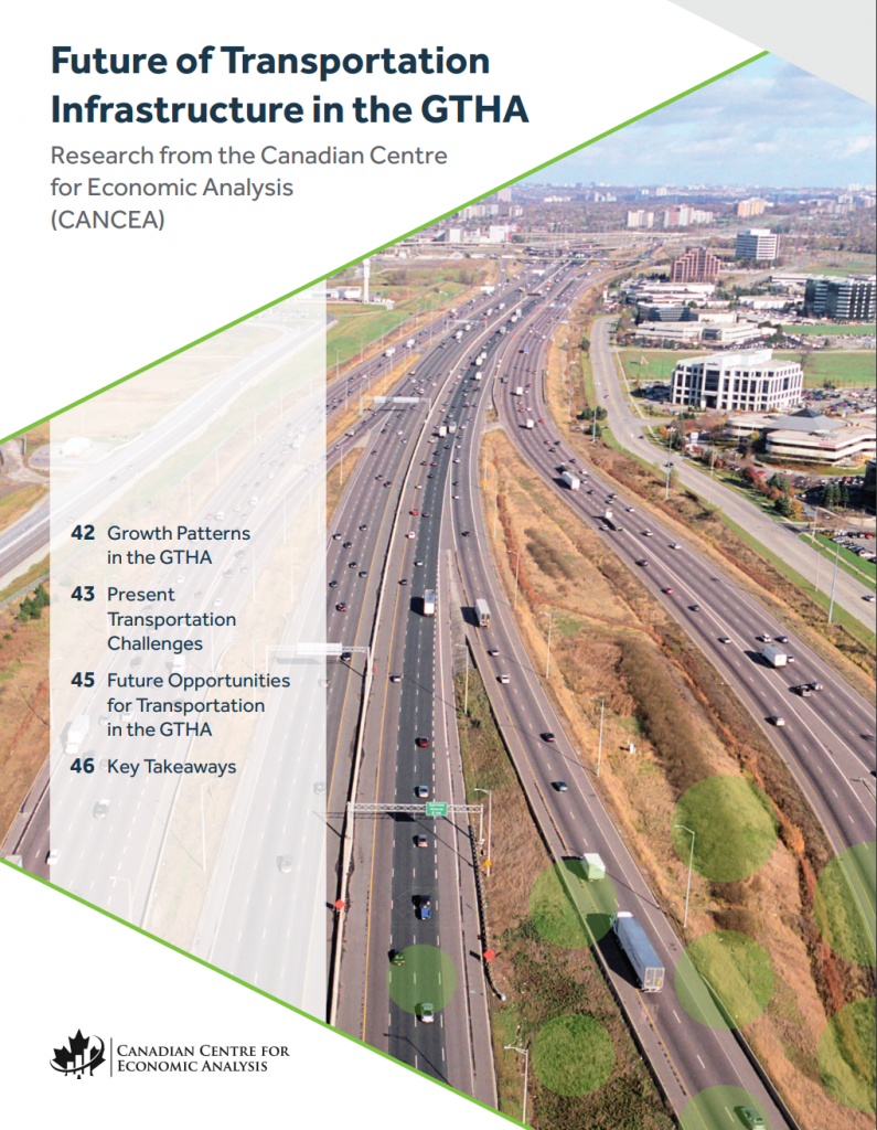 Transportation Pressures in the GTHA - Canadian Centre for Economic ...