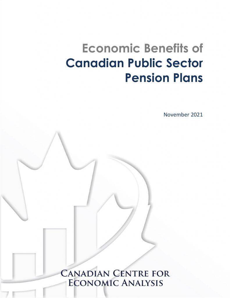 Economic Benefits of Canadian Public Sector Pension Plans - Canadian ...