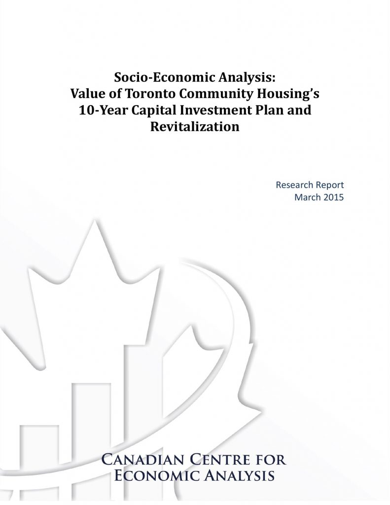 Socio-Economic Analysis: Value of Toronto Community Housing’s 10-Year ...
